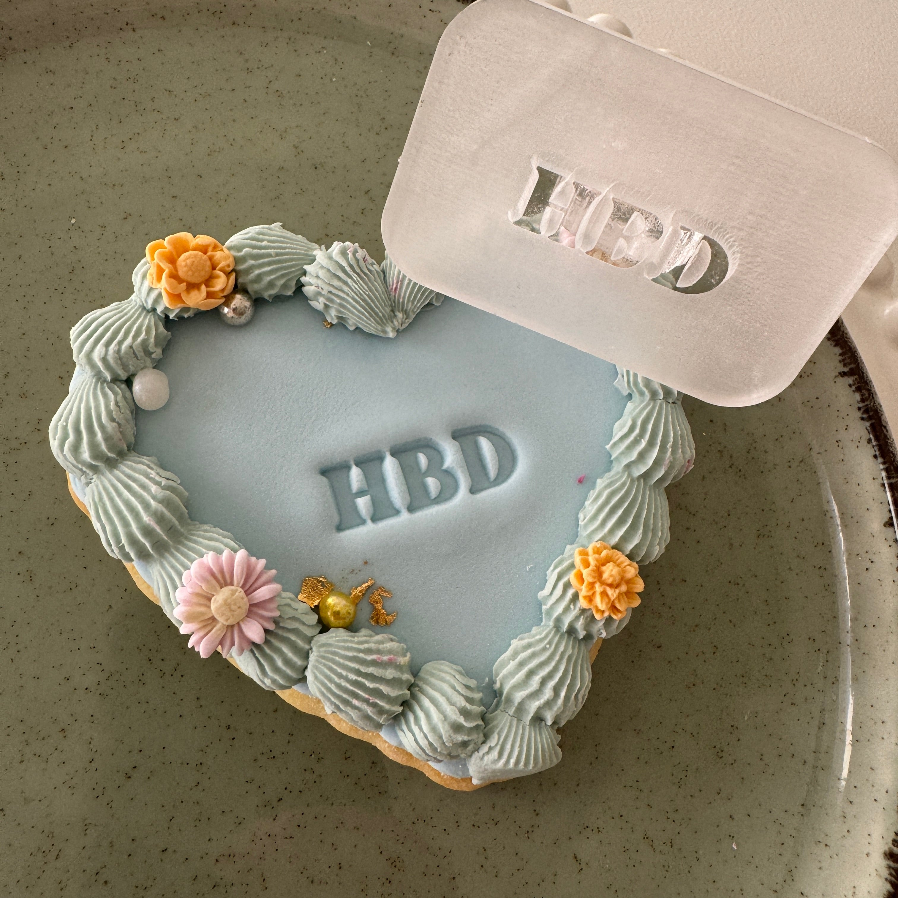 HBD Impression Stamp – Kuki Creative Pty Ltd